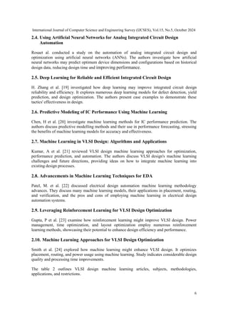 A SURVEY ON MACHINE LEARNING APPLICATIONS IN VLSI CAD | PDF | Internet of Things | Internet