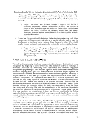 UNIFIED EXTERNAL STAKEHOLDER ENGAGEMENT AND REQUIREMENTS STRATEGY | PDF