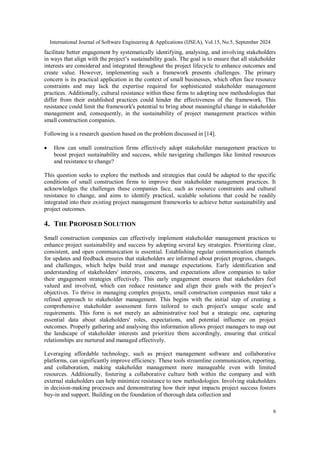 UNIFIED EXTERNAL STAKEHOLDER ENGAGEMENT AND REQUIREMENTS STRATEGY | PDF