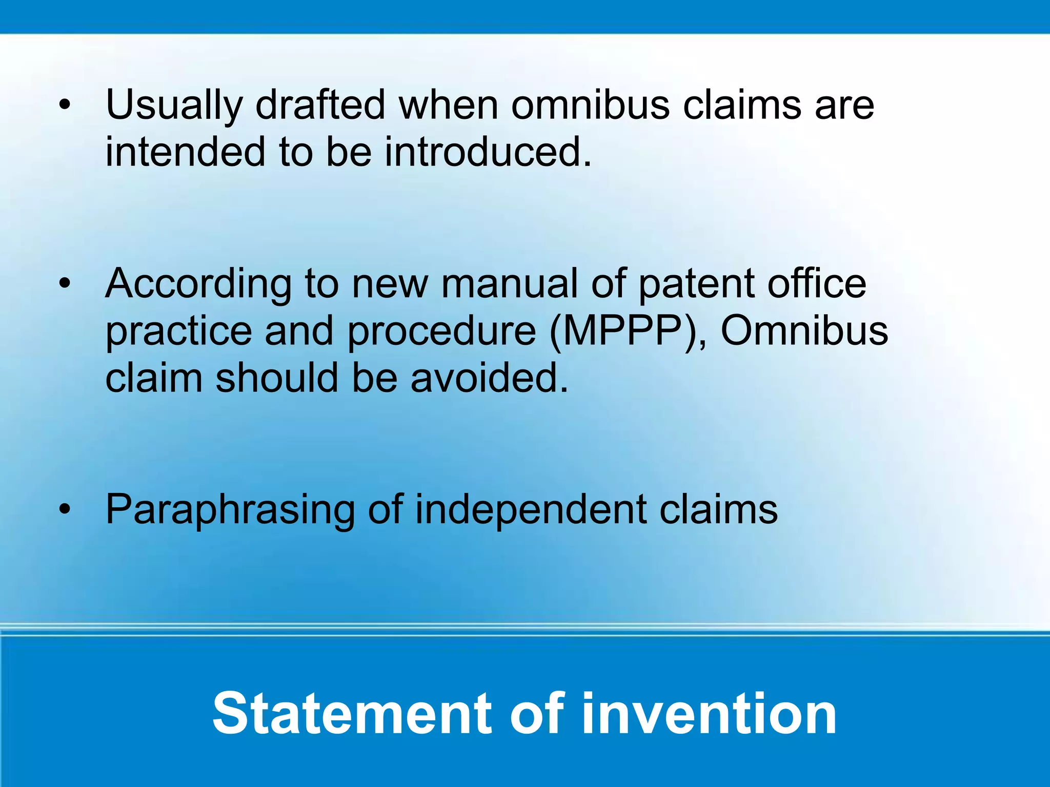 Patent Drafting | PPT
