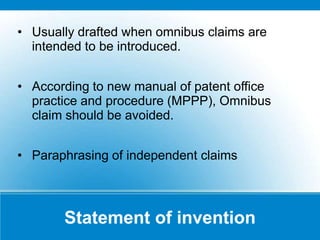 Patent Drafting | PPT