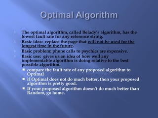 VM Page Replacement | PPT