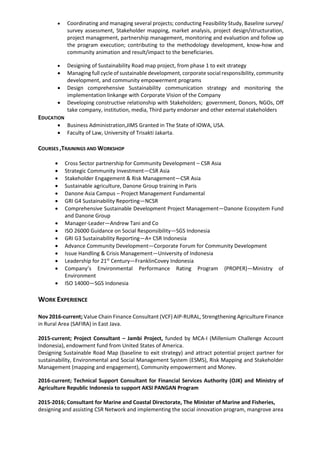 Resume Dian Octavia_10Jan2017 | PDF
