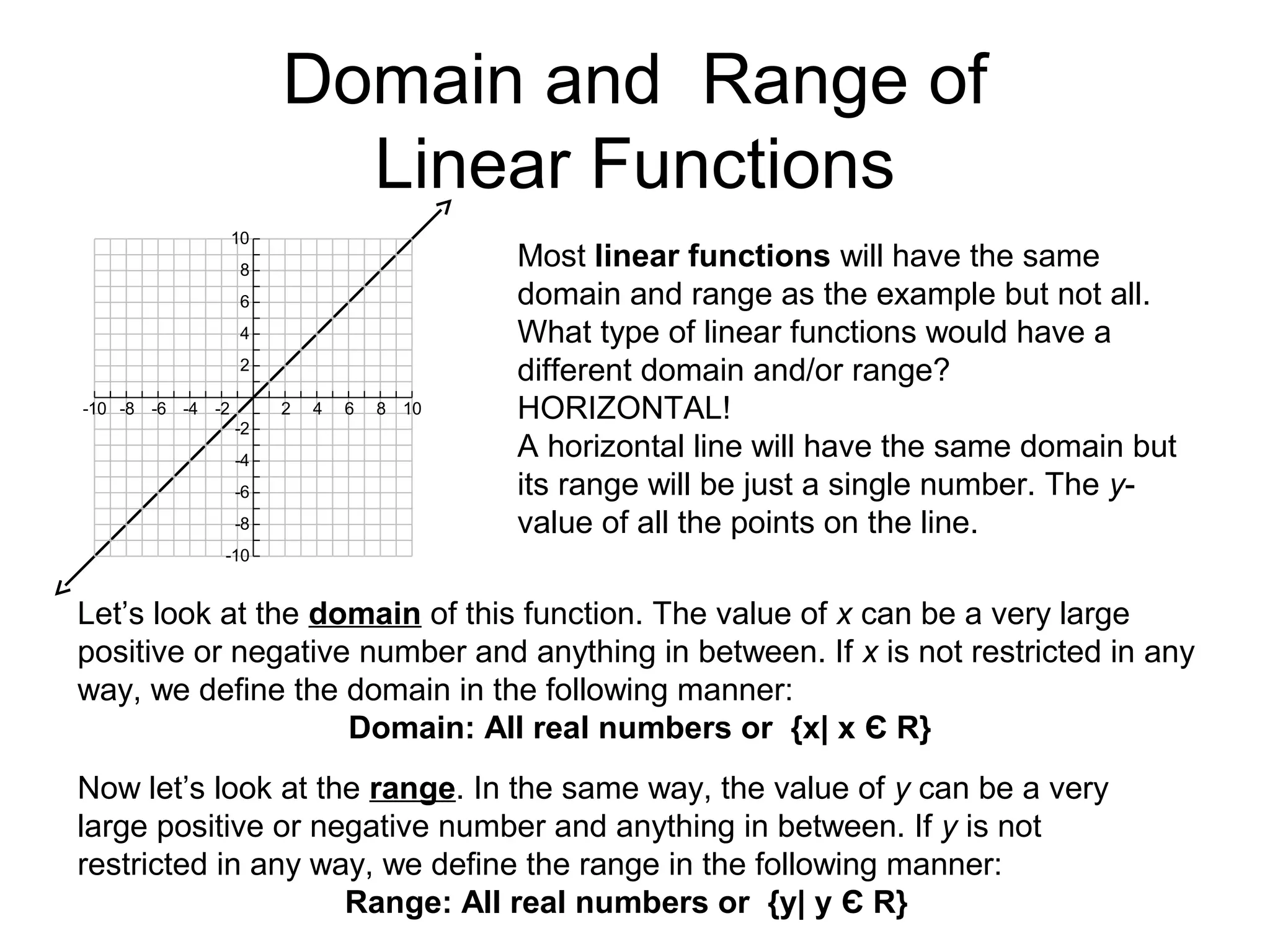 1553 linear & quadratic functions | PPT