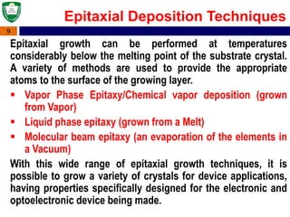 Epitaxy, Epitaxial Growth--ABU SYED KUET | PPTX