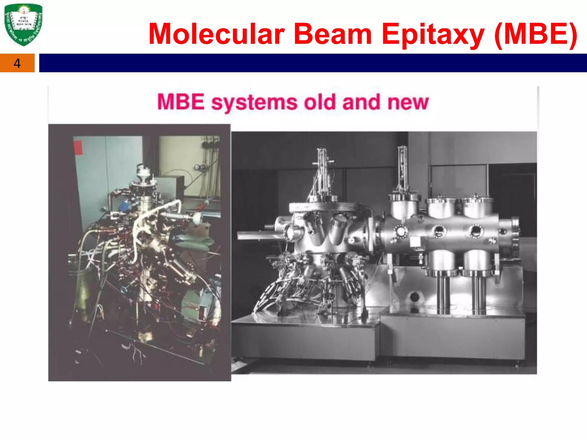Molecular Beam Epitaxy-MBE---ABU SYED KUET | PPTX