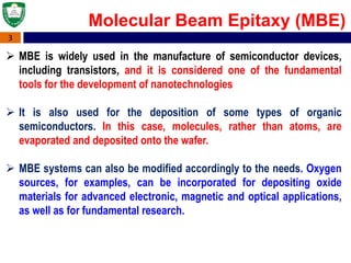 Molecular Beam Epitaxy-MBE---ABU SYED KUET | PPTX