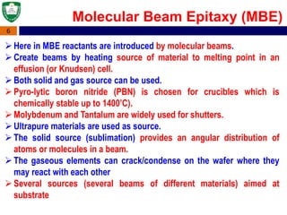 Molecular Beam Epitaxy-MBE---ABU SYED KUET | PPTX