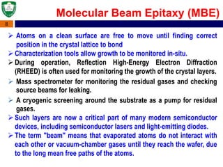 Molecular Beam Epitaxy-MBE---ABU SYED KUET | PPTX