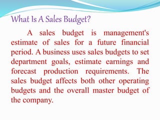 Budget and its types | PPTX