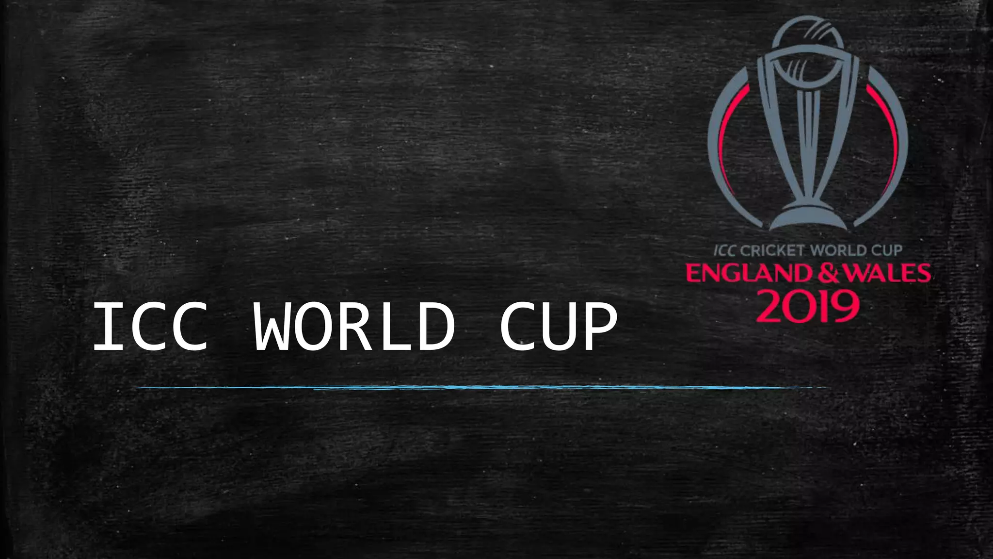 ICC World Cup | PPTX