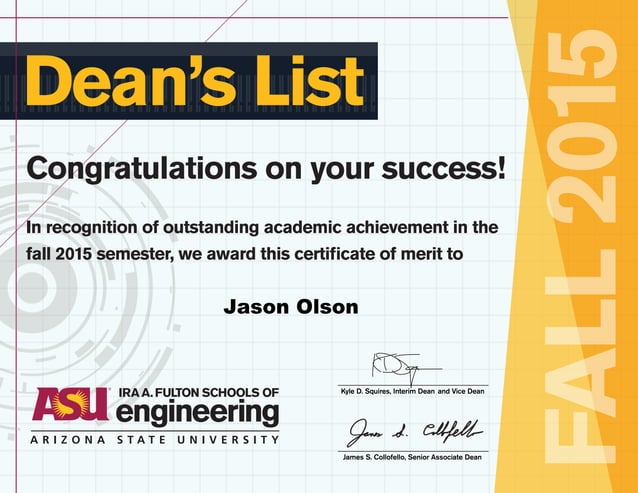 Dean_List_for_Fall (1) | PDF | College Planning | College Education