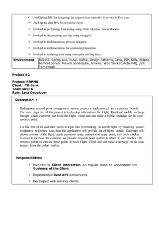 Resume | DOCX | Web Development | Internet