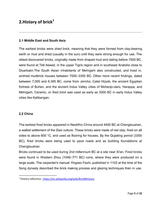 Brick (building material) full information | PDF