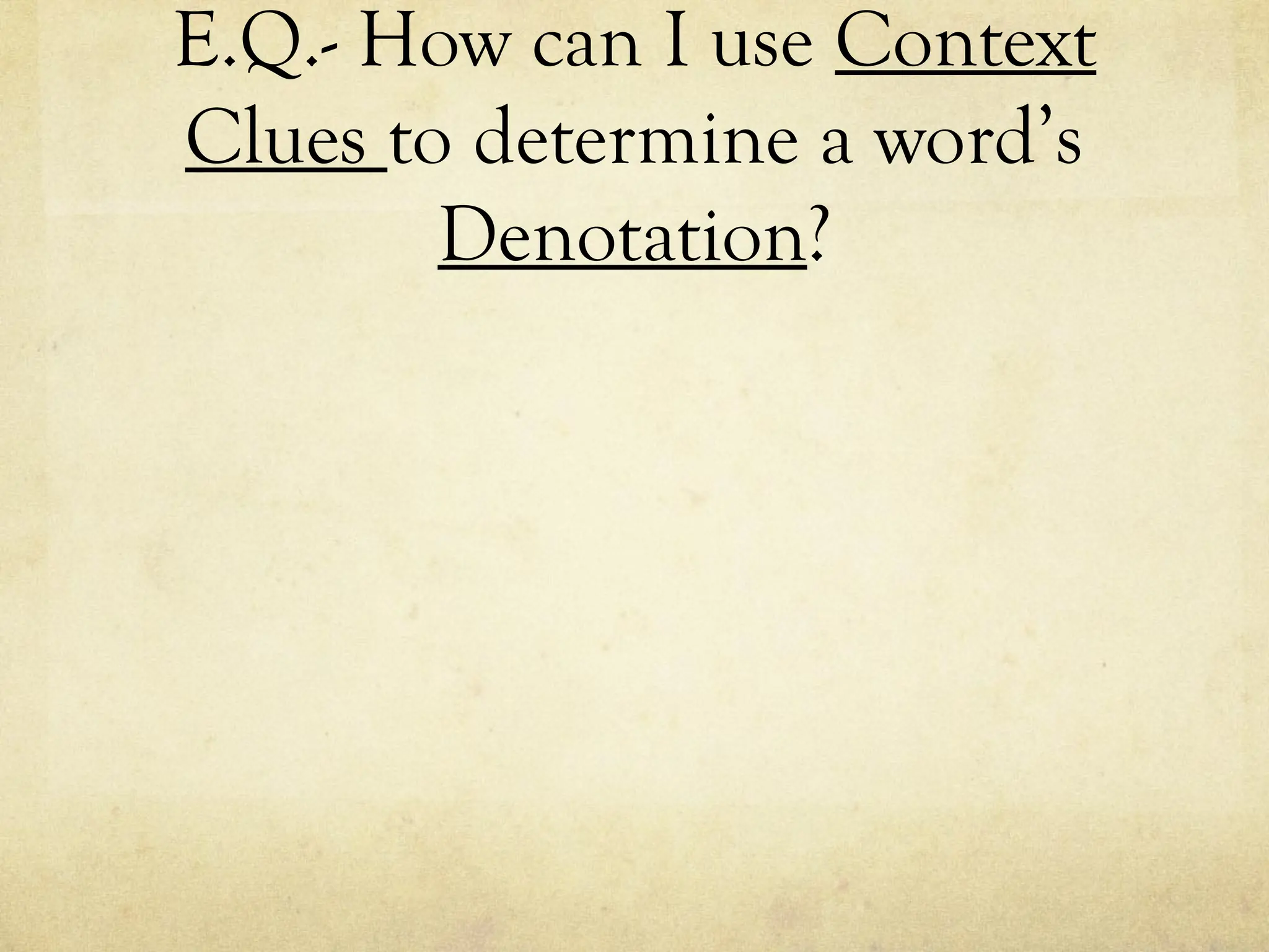 Context- Clues- Powerpoint- Presentation | PPT