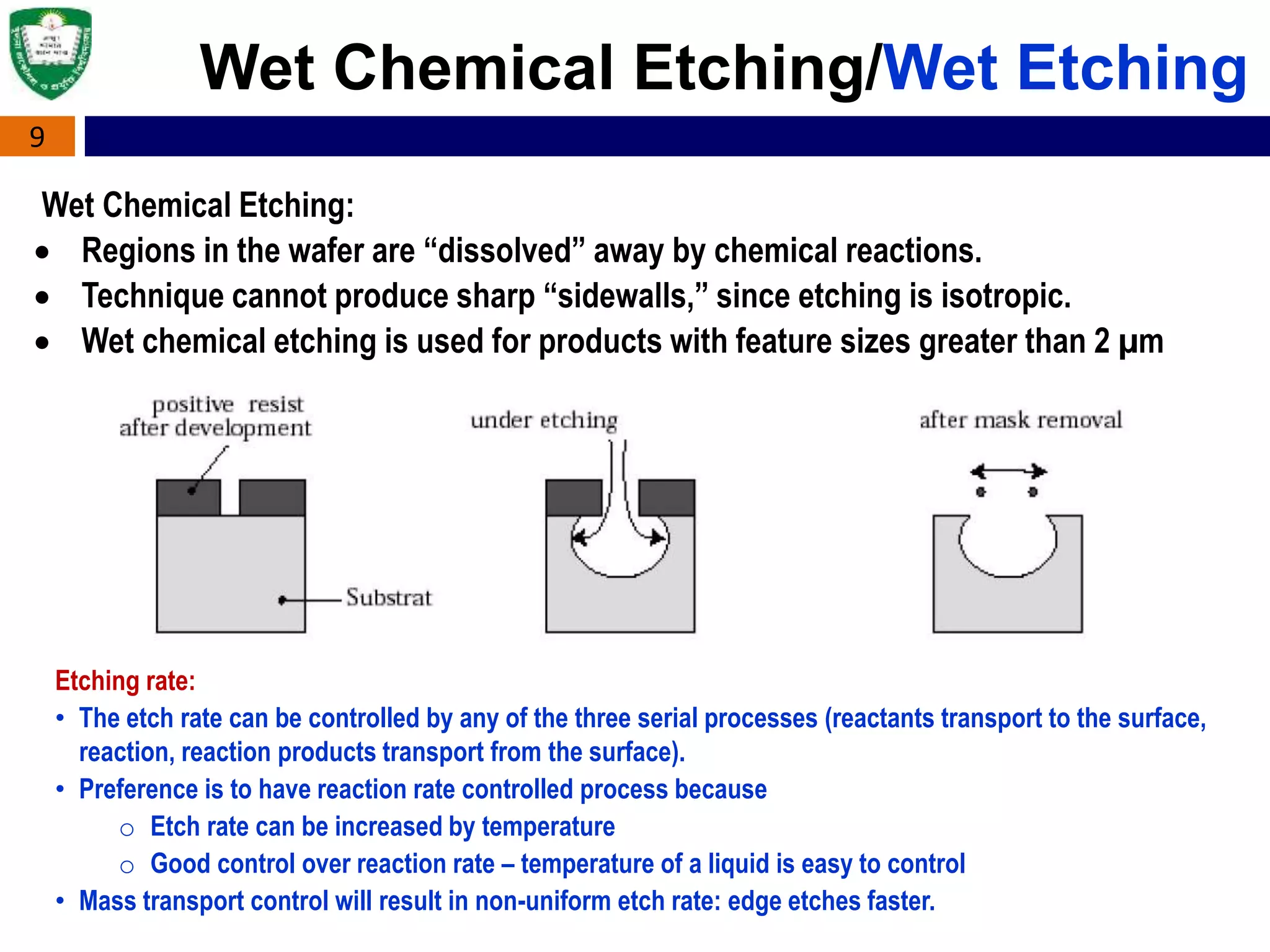 Etching, Diffusion, Ion Implantation--ABU SYED KUET | PPTX