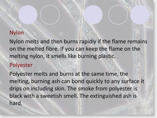 15570081 identification-of-textile-fibers | PPT | Needlework | Arts and ...