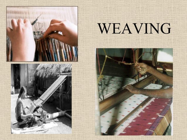 Some lessons of Weaving | PPT