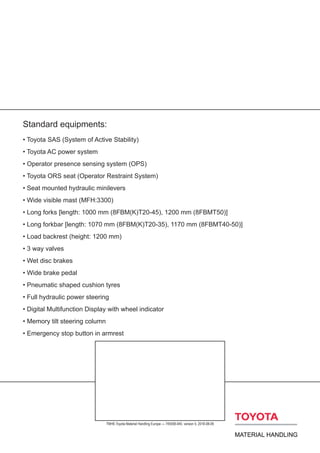 Xe nang toyota | PDF