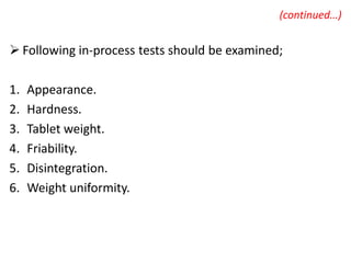 process validation of tablets madhu k s | PPTX
