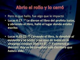 abriendo las escrituras | PPTX