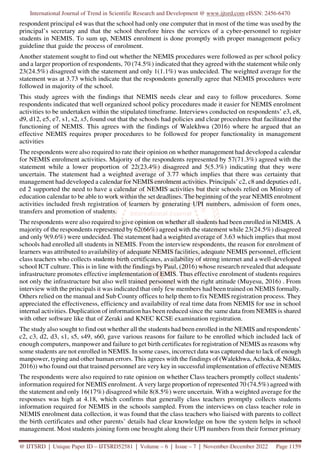 Application of National Education Management System to Student ...