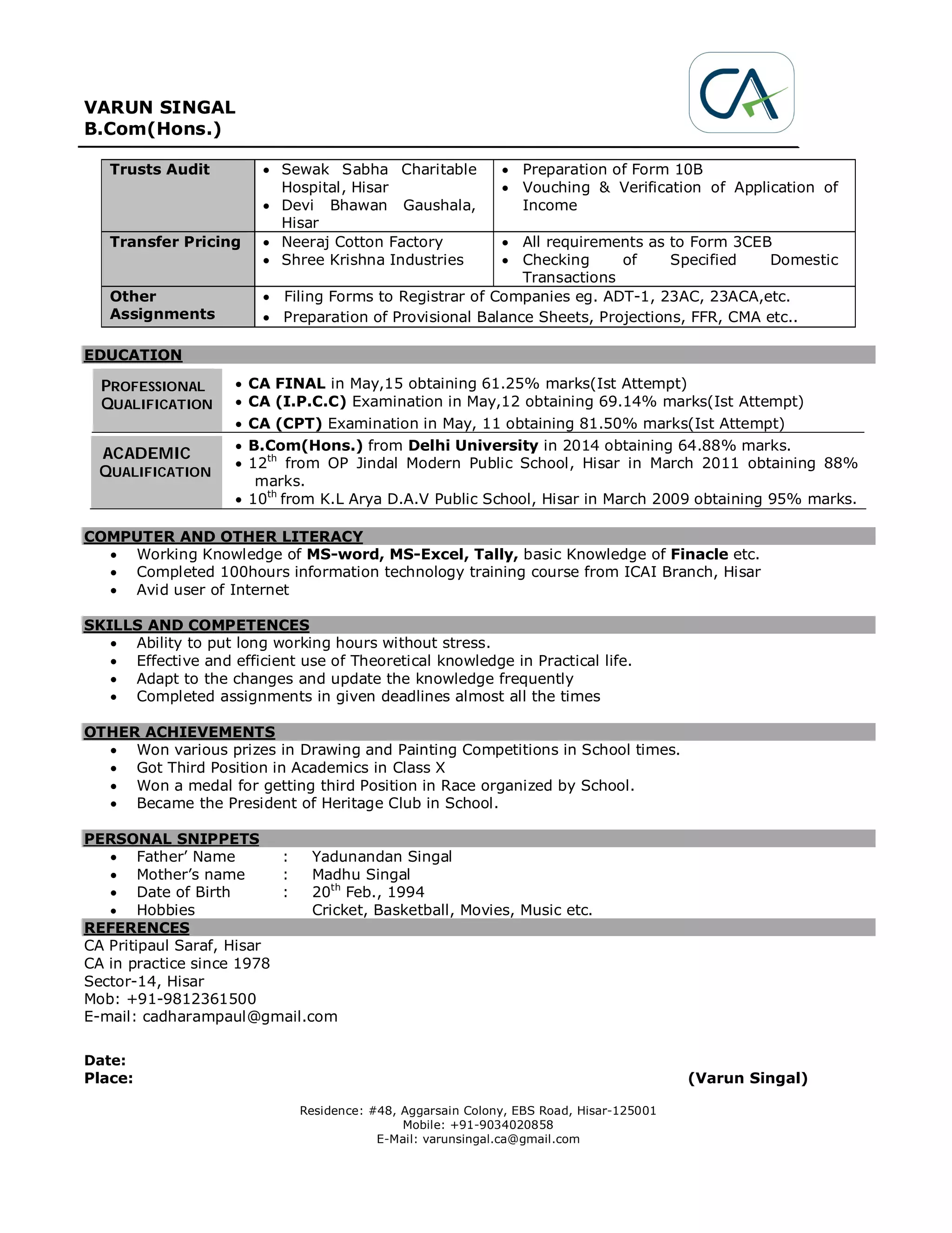 Varun Singal | PDF