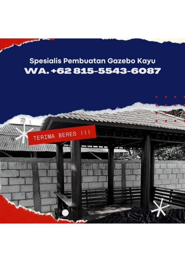 LAGI VIRAL, Wa. 081-555-436-087, Jasa Pembuatan Bale Bengong Kayu ...