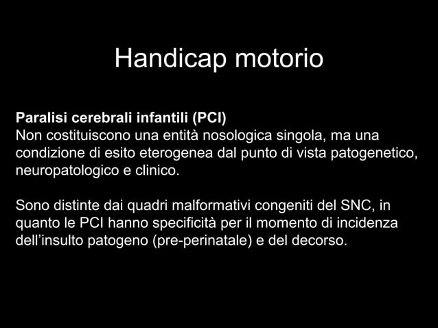 155 tipologie handicap | PPT