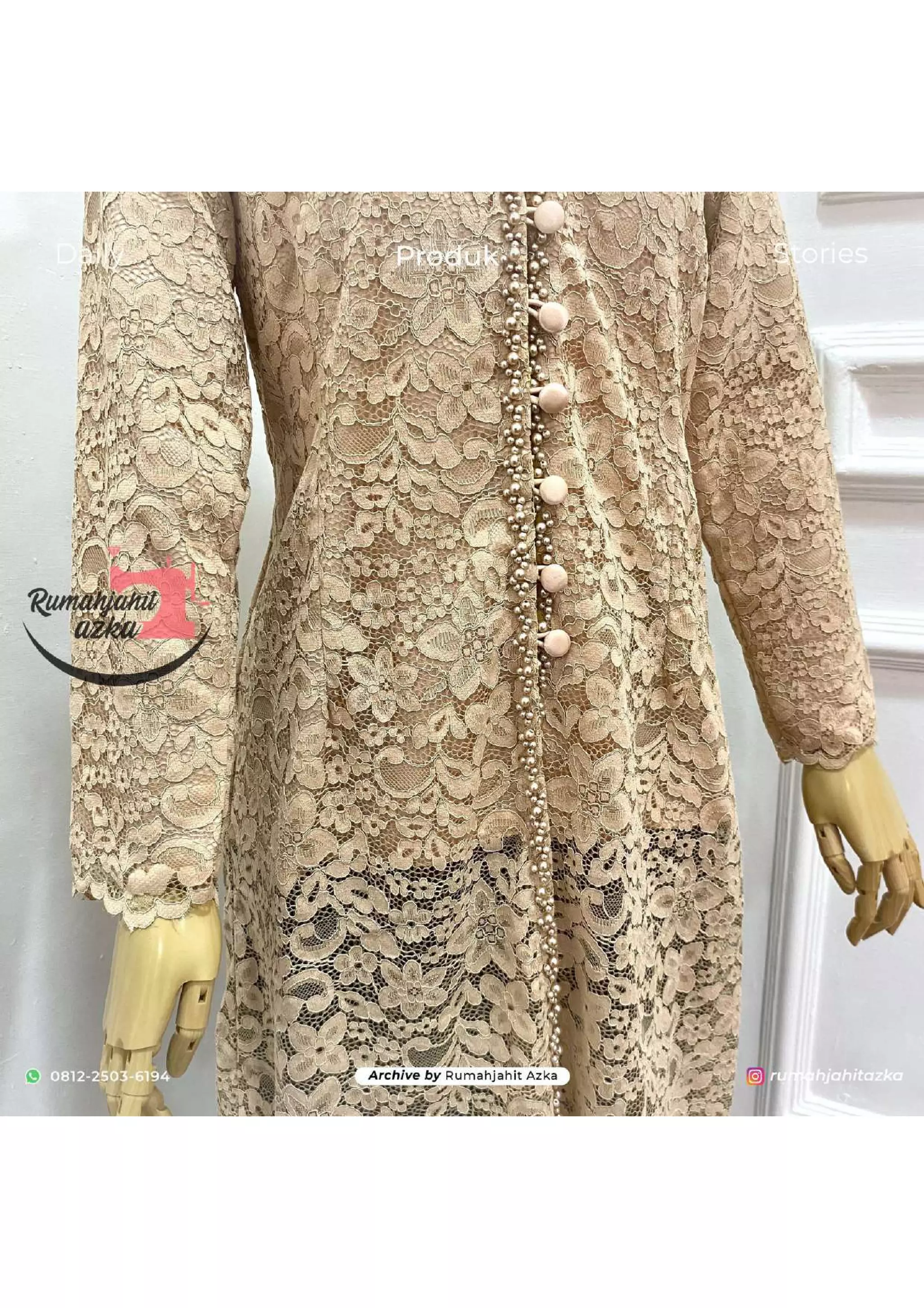 Custom Jahit Kebaya by Rumah Jahit Azka | PDF