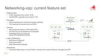 Fast datastacks - fast and flexible nfv solution stacks leveraging fd.io