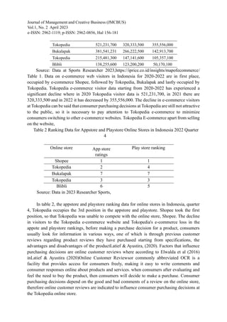 THEEFFECTCSGANDONCLTokopedia. | PDF