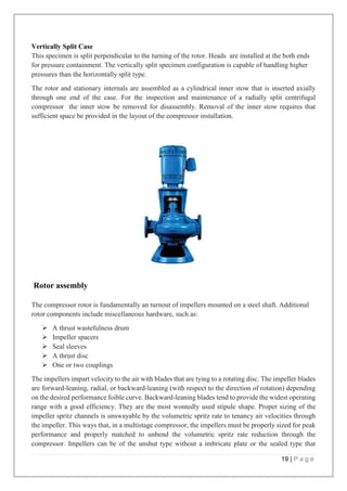 Compressor and types of compressors (Thermodynamics) | PDF