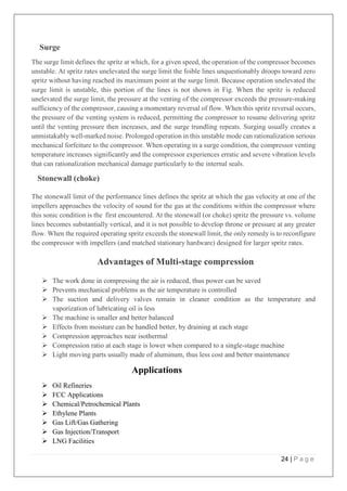 Compressor and types of compressors (Thermodynamics) | PDF