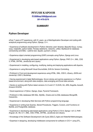 piyush_ | DOC | Databases | Computer Software and Applications