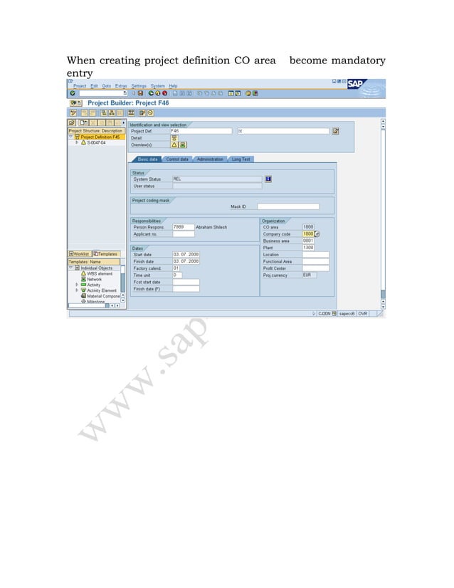 sap-ps-project-systems | PDF
