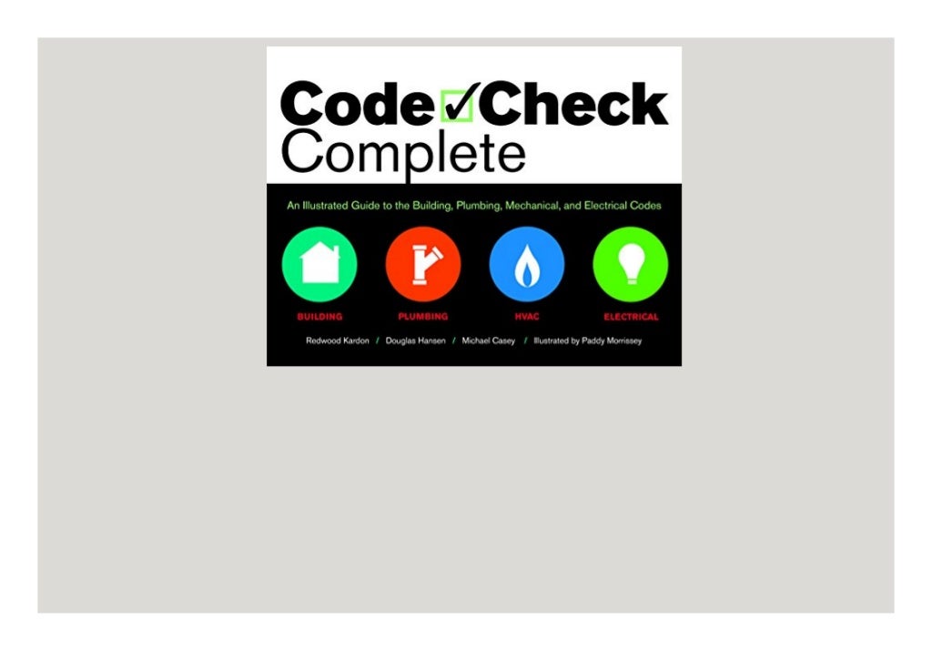 [PDF] Code Check Complete An Illustrated Guide to the Building Plumbing ...