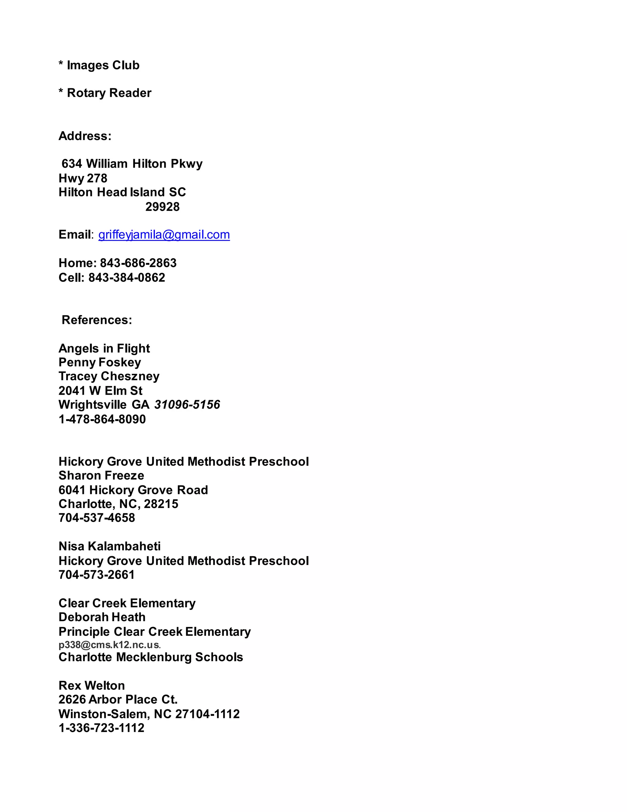 Jamila Ferguson's Resume 3-23-2015 | DOCX | Education