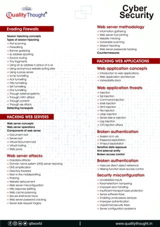 cyber security ethical hacking training course | PDF | Information and Network Security | Computing