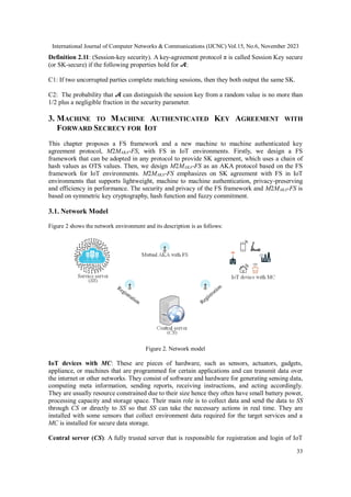 Machine to Machine Authenticated Key Agreement with Forward Secrecy for Internet of Things | PDF