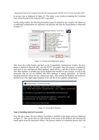 Unveiling Advanced Persistence Techniques Through Application Shimming and Countermeasures | PDF