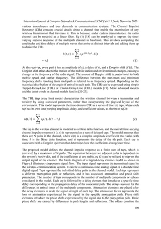 Channel Estimation in MIMO OFDM Systems with Tapped Delay Line Model | PDF