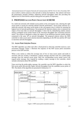 Maximum Throughput First Access Point Selection Scheme for Multi-Rate Software-Defined Wireless ...