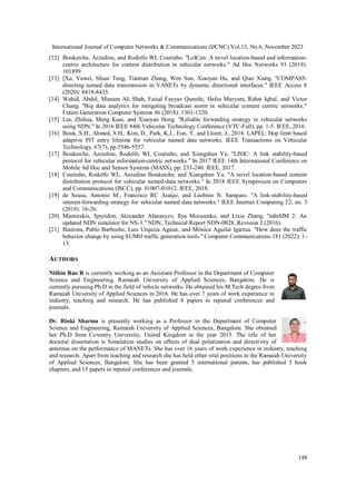 Hop Count Based Interest Selection and Content Forwarding Scheme for Vehicular Named Data ...