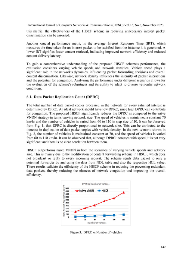 Hop Count Based Interest Selection and Content Forwarding Scheme for Vehicular Named Data ...