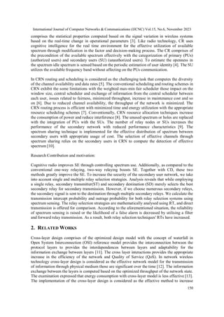 Random Relay Selection based Heuristic Optimization Model for the Scheduling and Effective ...
