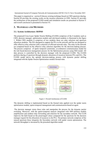 Random Relay Selection based Heuristic Optimization Model for the Scheduling and Effective ...