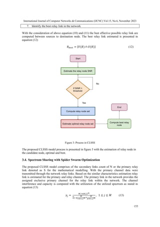 Random Relay Selection based Heuristic Optimization Model for the Scheduling and Effective ...