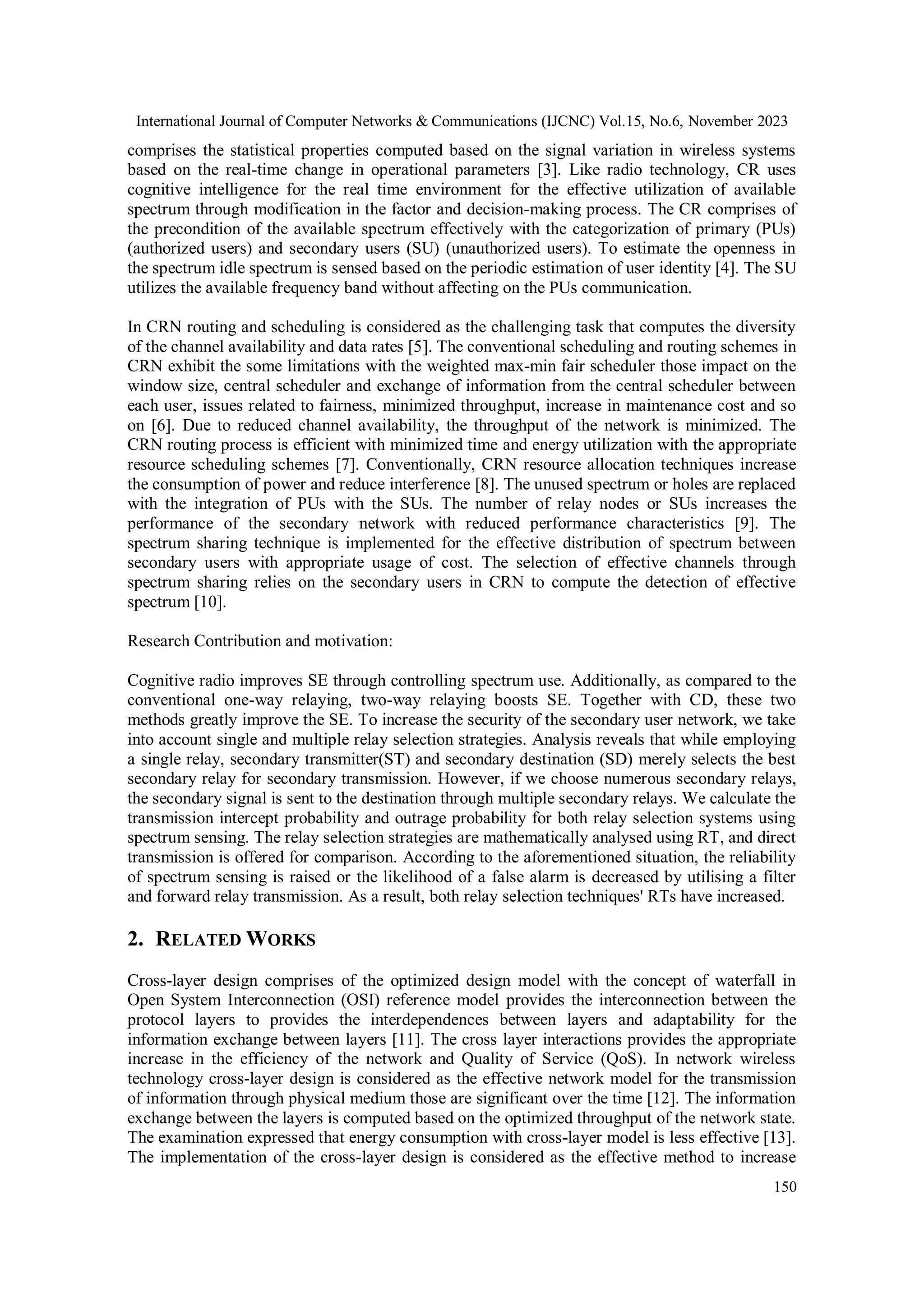 Random Relay Selection Based Heuristic Optimization Model For The 7502