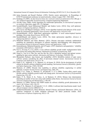 Modelling Open-Source Software Reliability Incorporating Swarm Intelligence-Based Techniques | PDF